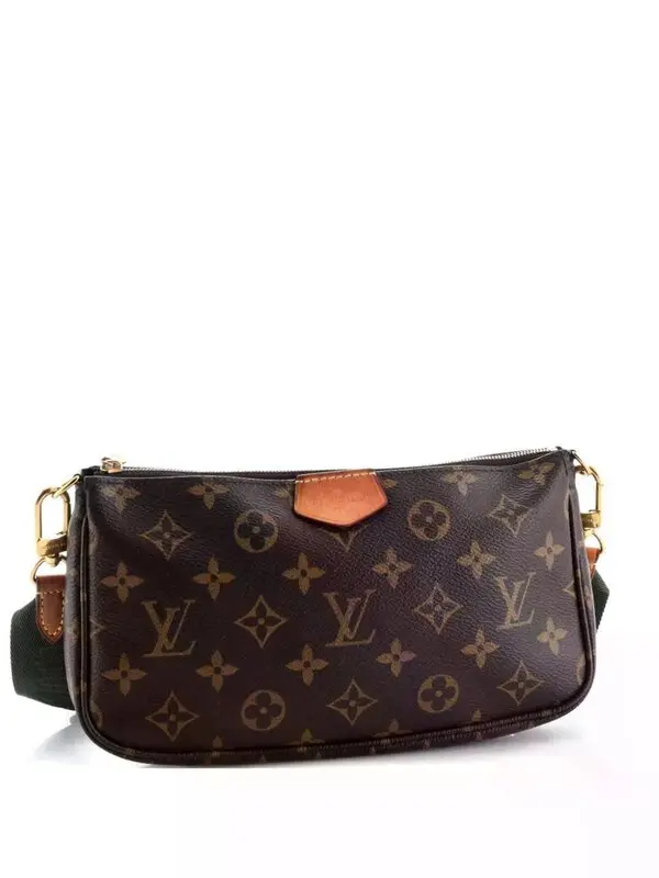 LOUIS VUITTON Multi Pochette Accessoires Monogram Canvas Crossbody Bag