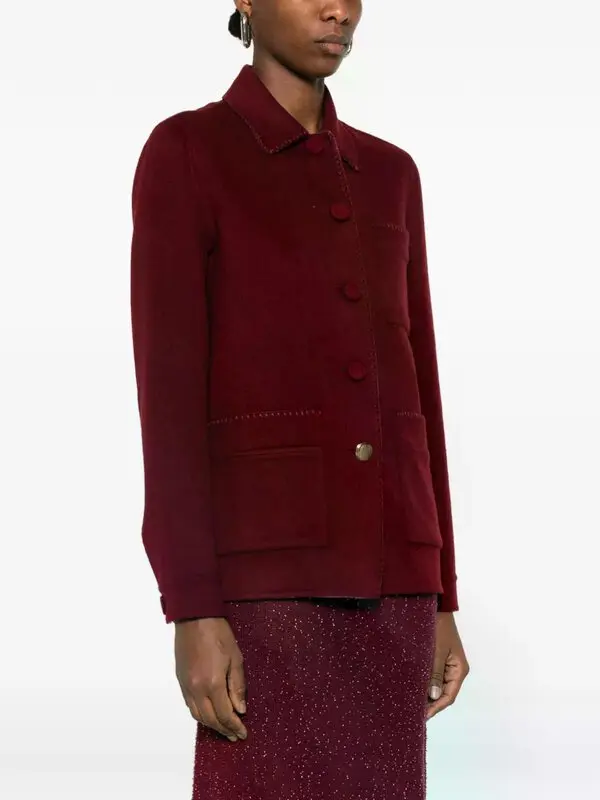 Gabriela Hearst Ulu Reversible Jacket - Red