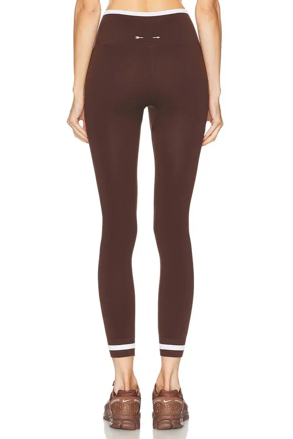 The Upside Form Seamless 25 Midi Legging In Brown - Cocoa