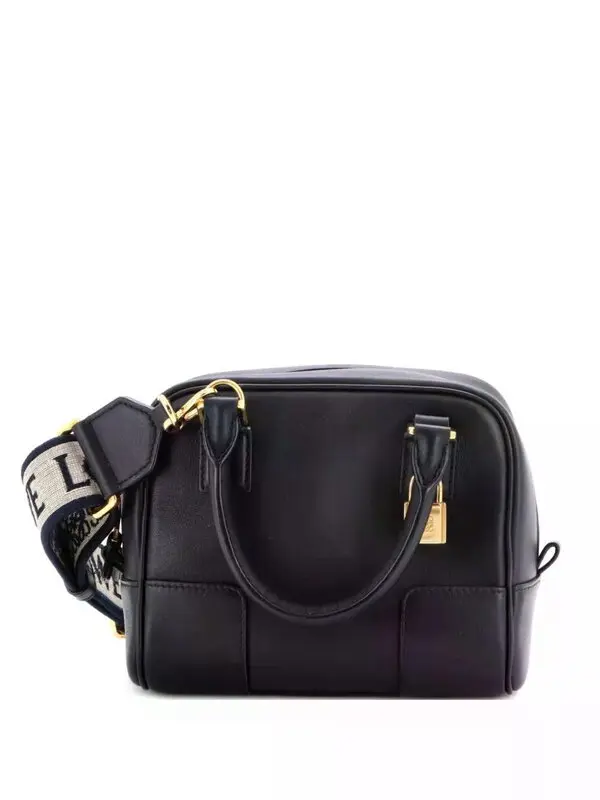 Loewe Amazona Square 16 Satchel - Black