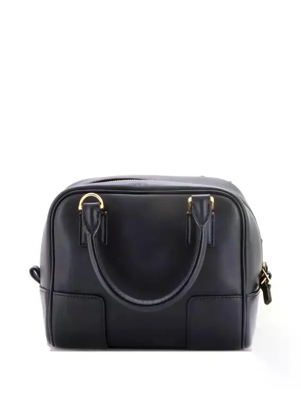 Loewe Amazona Square 16 Satchel - Black