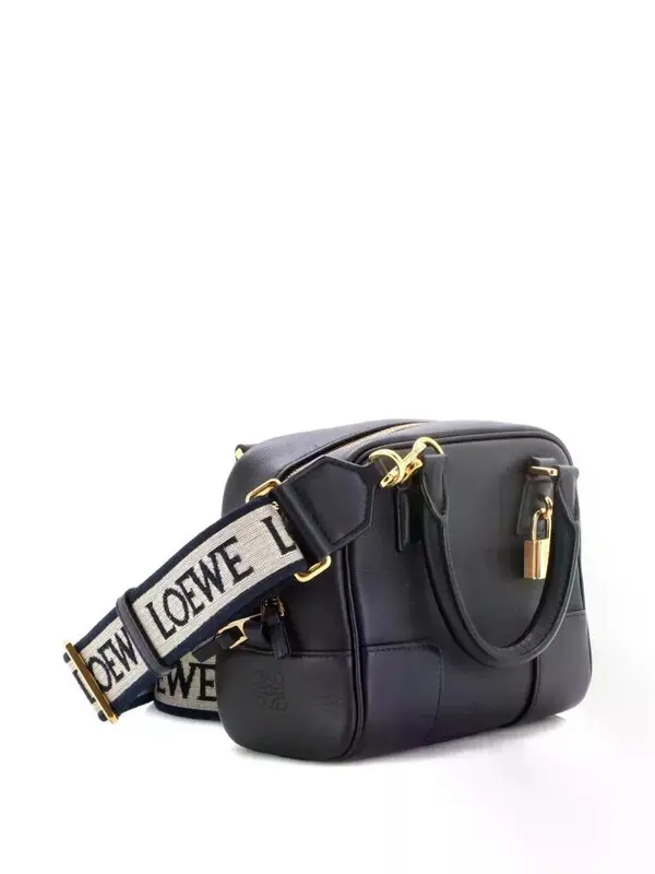 Loewe Amazona Square 16 Satchel - Black