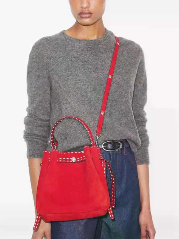 Tory Burch Romy Pick Stitch Bucket Bag