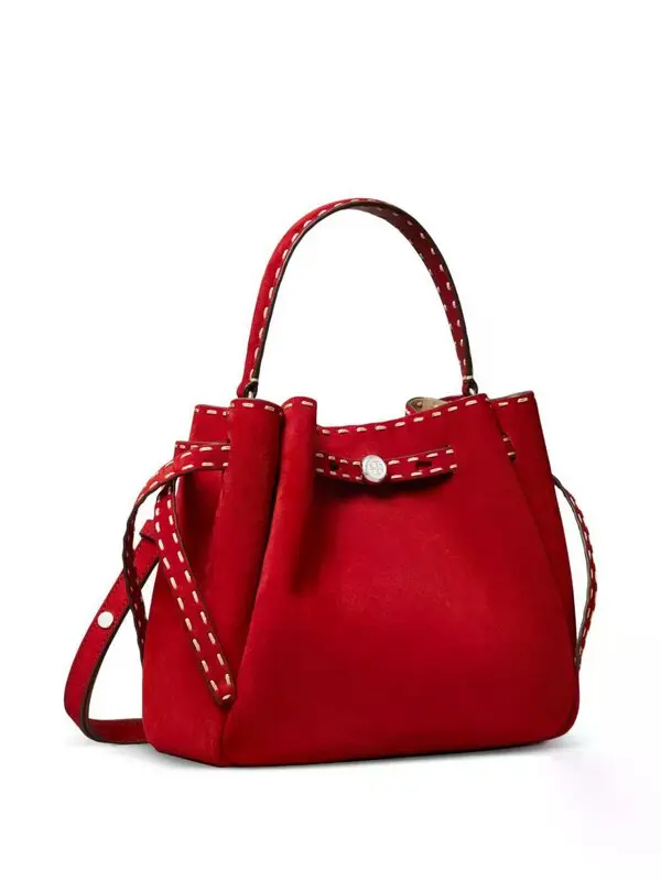 Tory Burch Romy Pick Stitch Bucket Bag