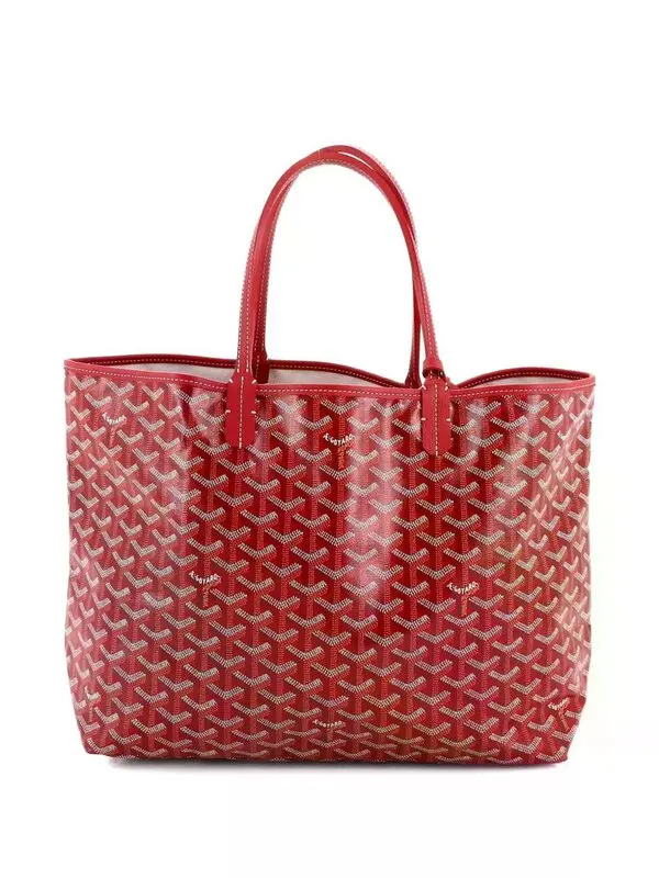 Goyard Saint Louis Coated Canvas Pm Tote Bag - Red