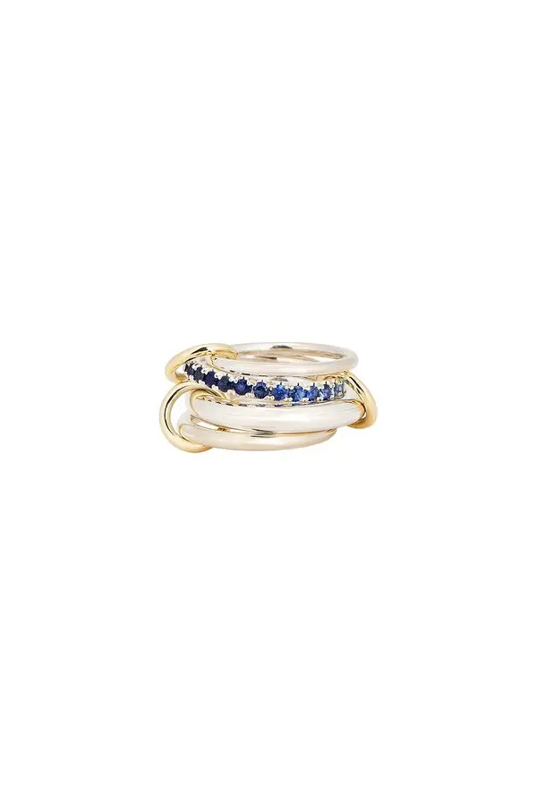 SPINELLI KILCOLLIN Janssen Blue Ombre Ring - 18k Yellow Gold  Sterling Silver  & Blue