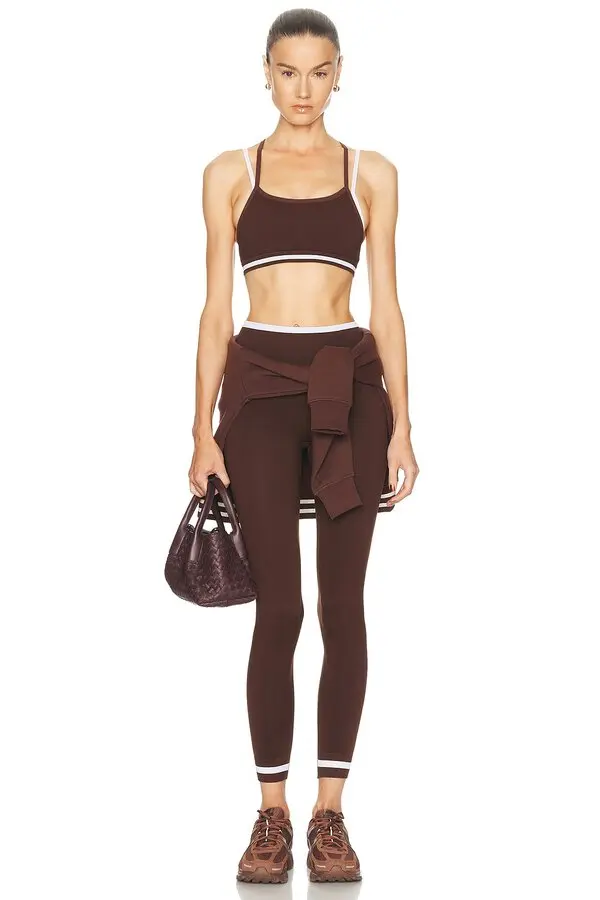 The Upside Form Seamless Anita Bra In Brown - Cocoa