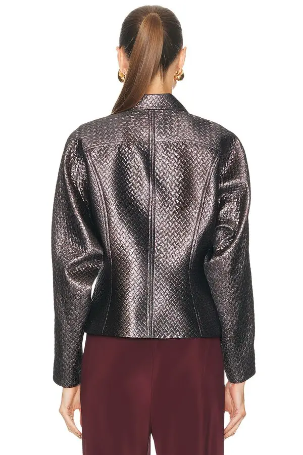 THE SEI Double Zip Fitted Jacket
