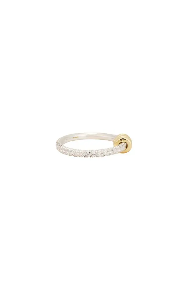 SPINELLI KILCOLLIN Sirius Eclipse Ring - 18k Yellow Gold  Sterling Silver  White