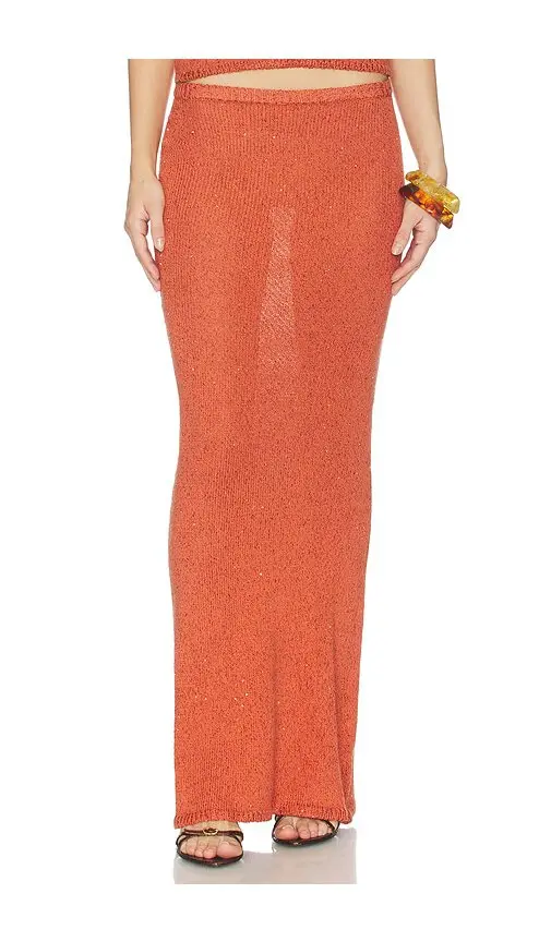ASTA RESORT Carolina Skirt - Amber Sequin