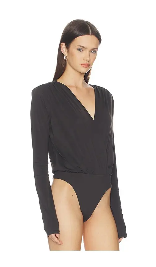 FAVORITE DAUGHTER The Slinky Date Blouse - Espresso
