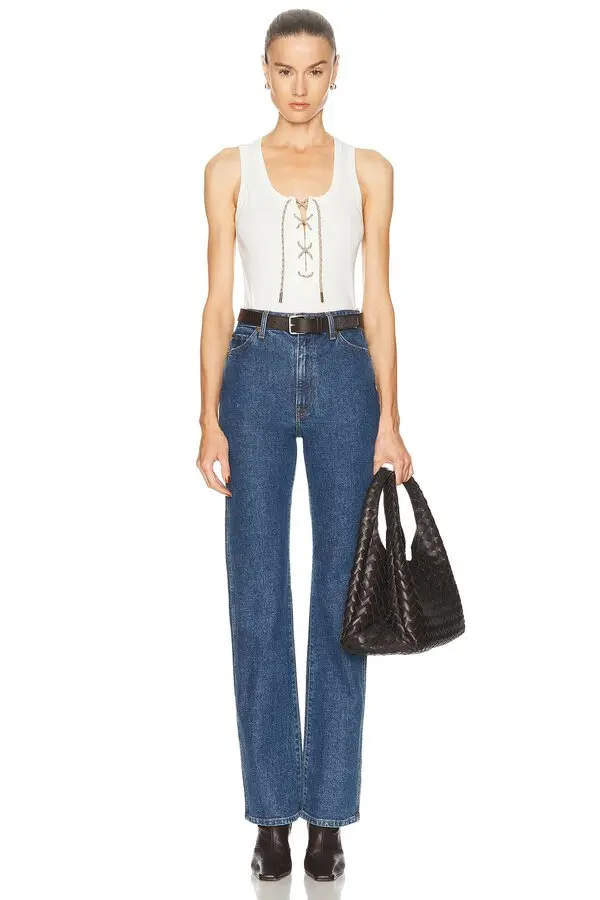Burberry Cleo Tank Top - Chalk