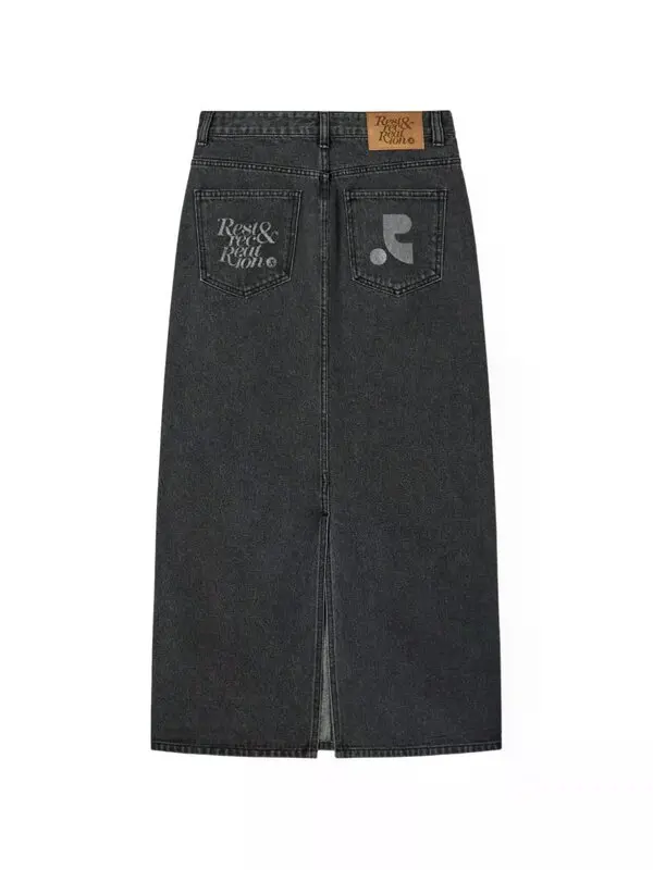 REST&RECREATION Maxi Denim Skirt