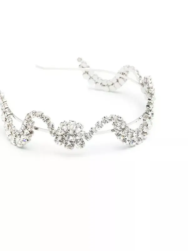 Simone Rocha Sepal-motif Crystal-embellished Hairband