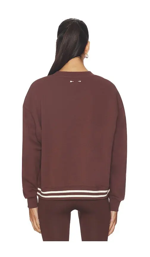 The Upside Toluca Lisel Crew Neck Sweater - Cocoa