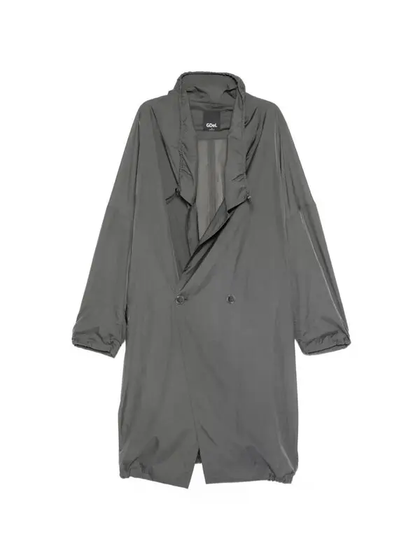GDEL BY GAZE DE LIN Shirring-detail Coat
