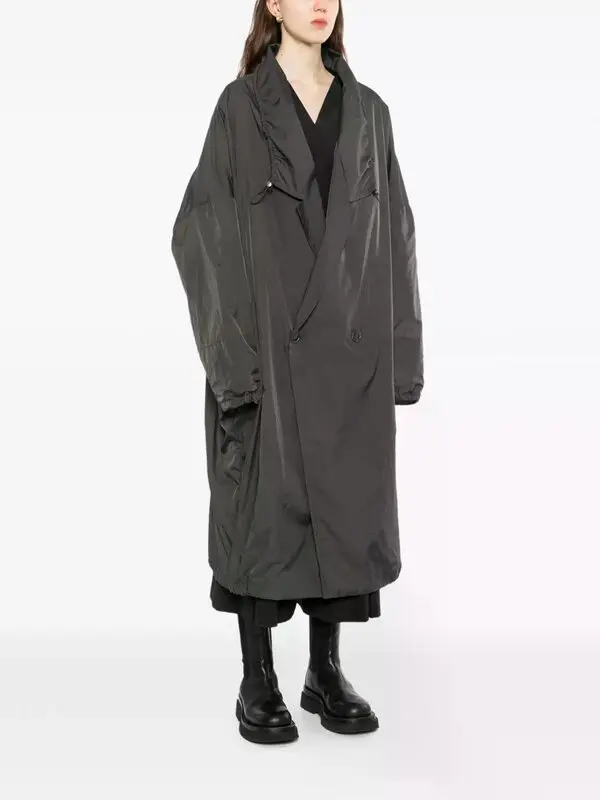 GDEL BY GAZE DE LIN Shirring-detail Coat