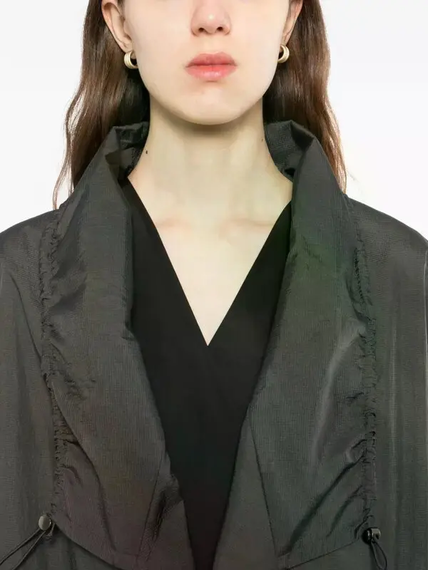 GDEL BY GAZE DE LIN Shirring-detail Coat