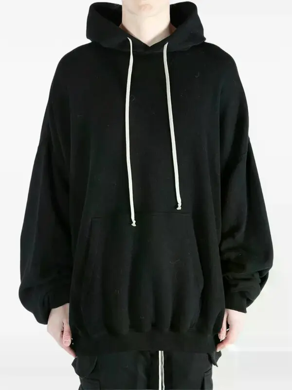 Rick Owens Oversized Hoodie - Black