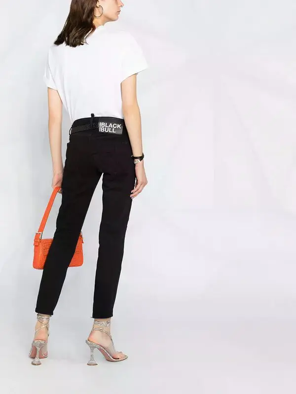 Dsquared2 Mid-rise Cropped Jeans