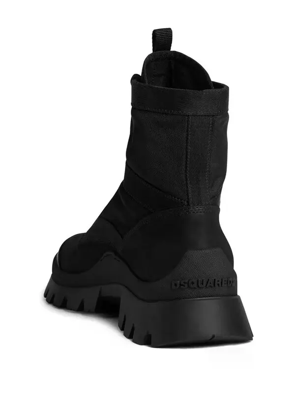 Dsquared2 Logo-print Lace-up Boots