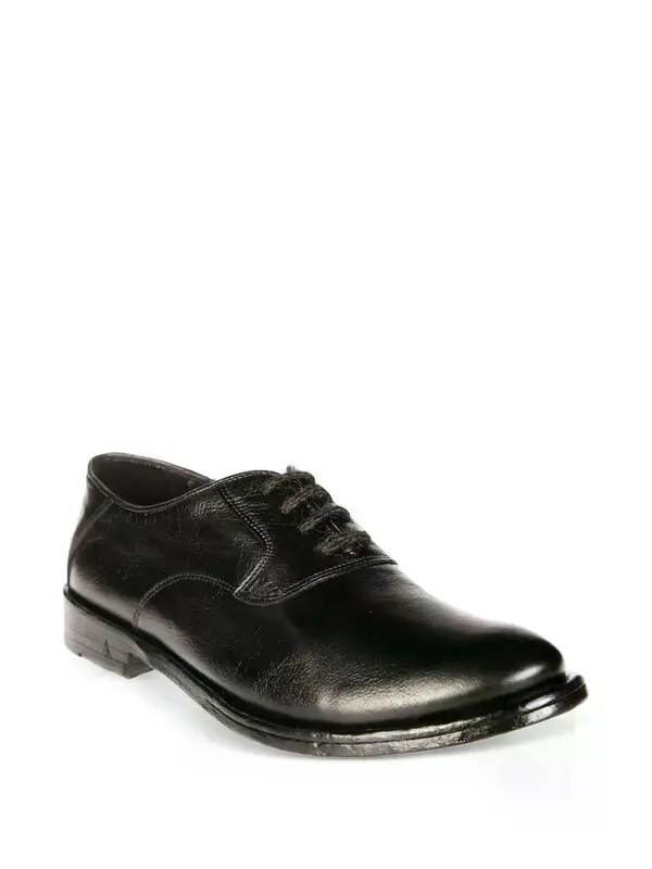 MORGILLO Leather Oxford Shoes