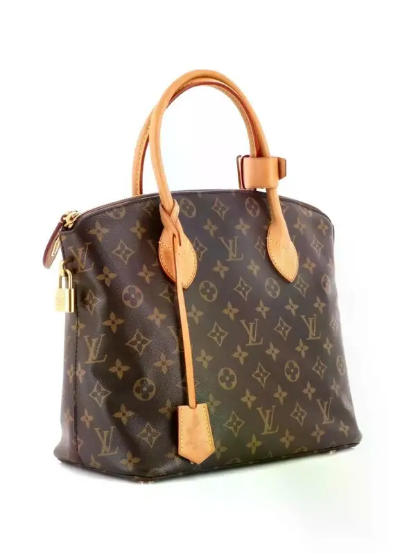 LOUIS VUITTON Lockit Nm Handbag Monogram Canvas Pm