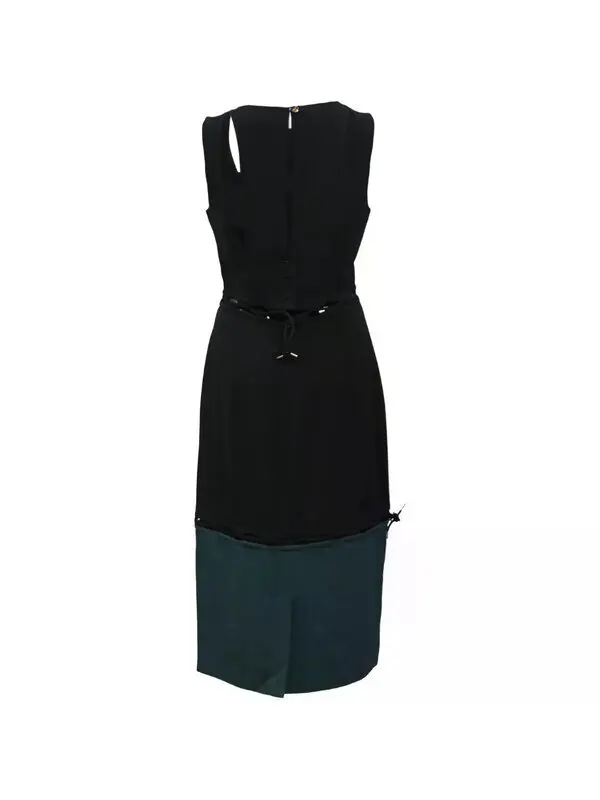 Kenzo Cut-out Sleeveless Midi Dress