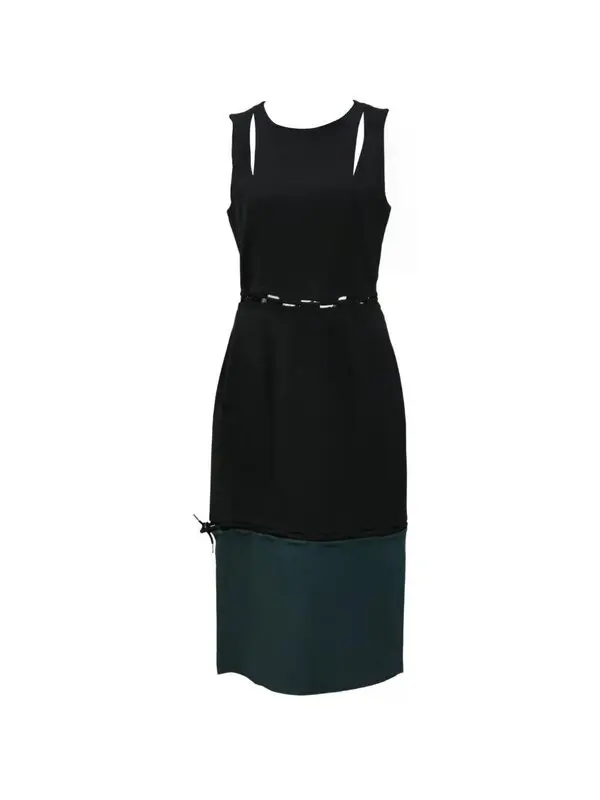 Kenzo Cut-out Sleeveless Midi Dress