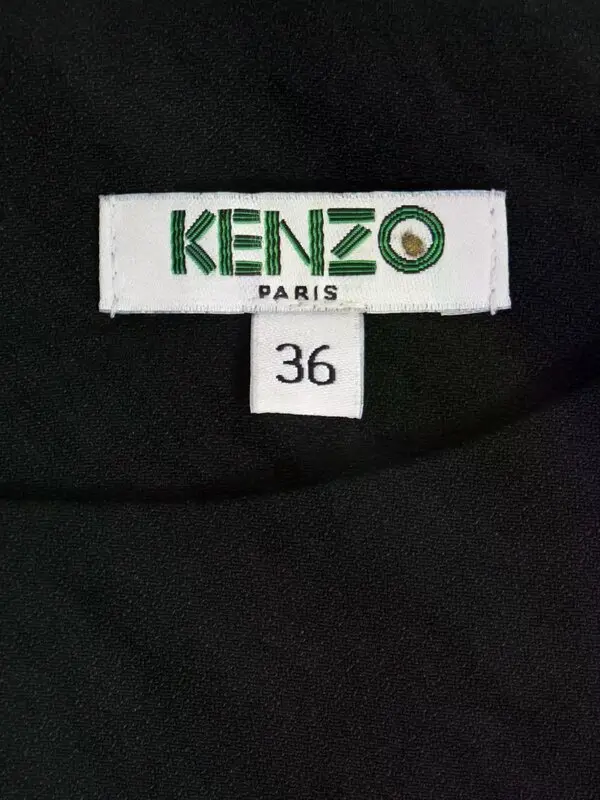 Kenzo Cut-out Sleeveless Midi Dress