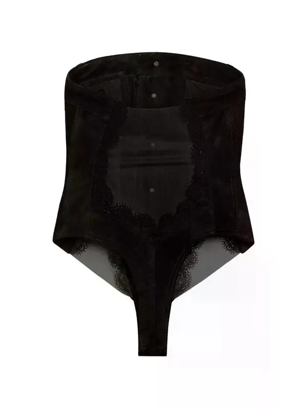 Dsquared2 Leather Bodysuit