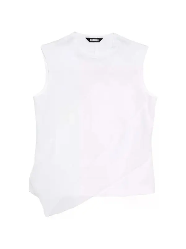 MOOHONG Layered Vest - White