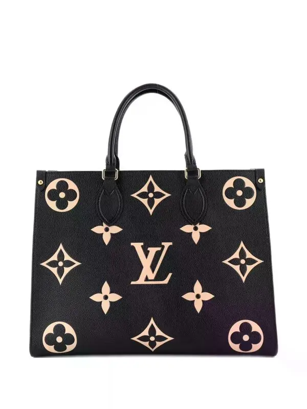LOUIS VUITTON Onthego Tote Bicolor Monogram Empreinte Giant Mm Shoulder Bag
