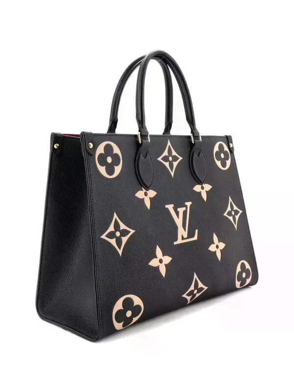 LOUIS VUITTON Onthego Tote Bicolor Monogram Empreinte Giant Mm Shoulder Bag