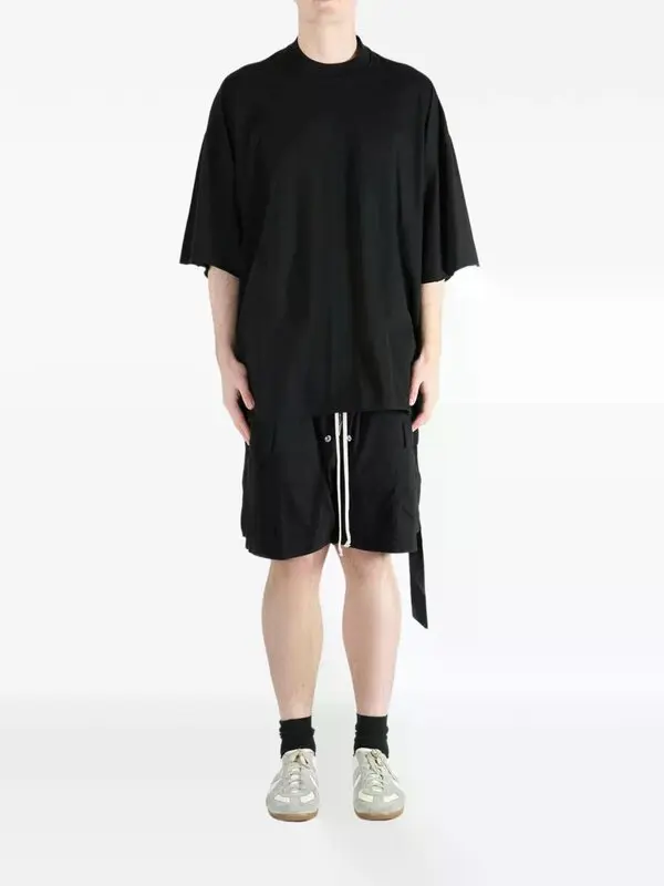 Rick Owens Tie-detail T-shirt - Black