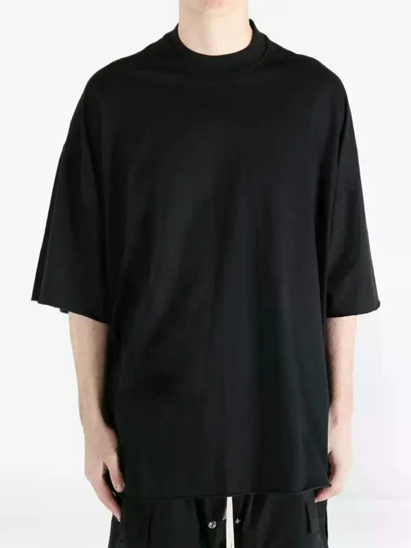 Rick Owens Tie-detail T-shirt - Black
