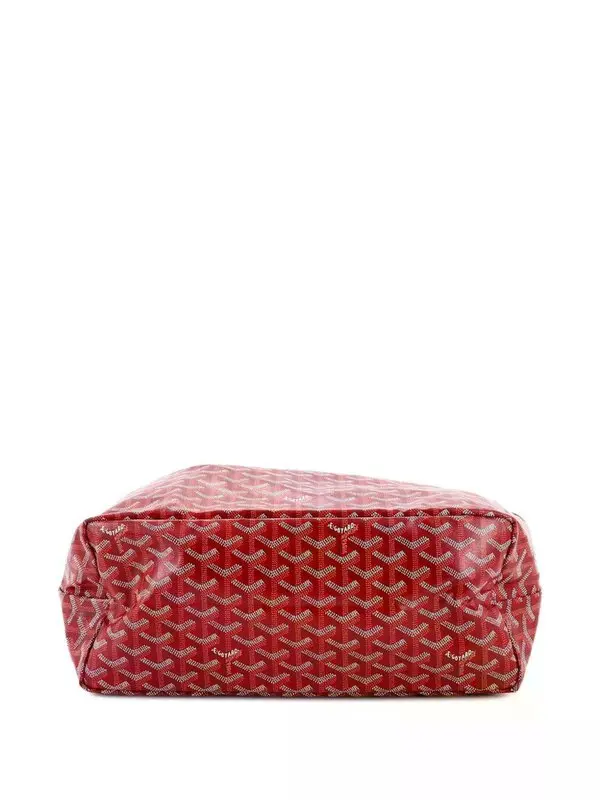 Goyard Saint Louis Coated Canvas Pm Tote Bag - Red