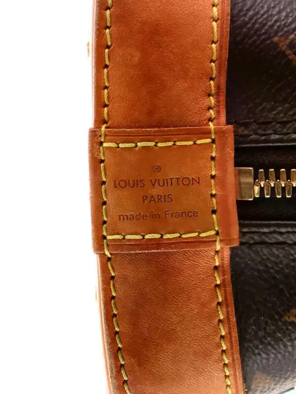 LOUIS VUITTON Alma Handbag Monogram Canvas Bb Crossbody Bag - Brown