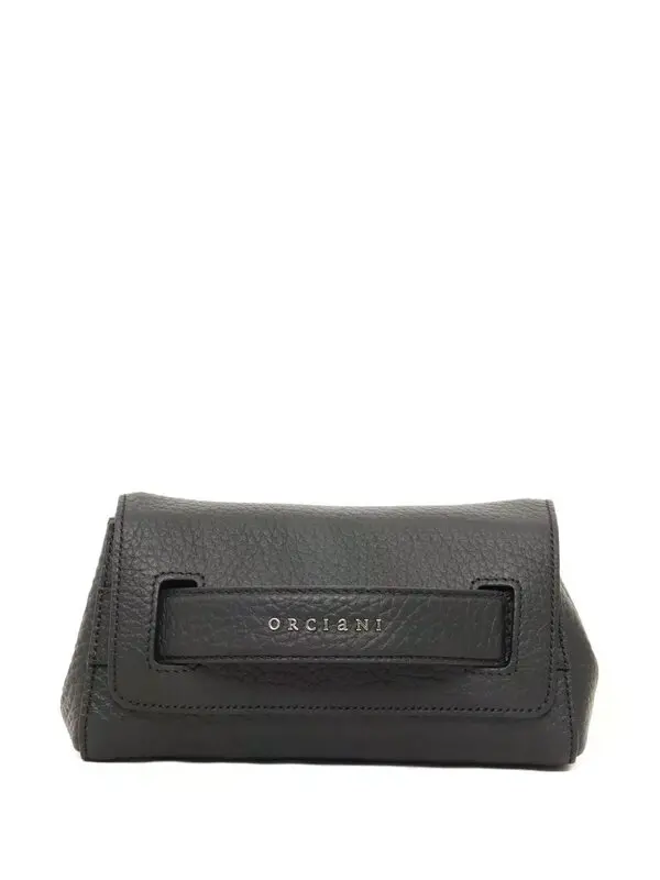 ORTIGNI Gossip Clutch Bag - Black