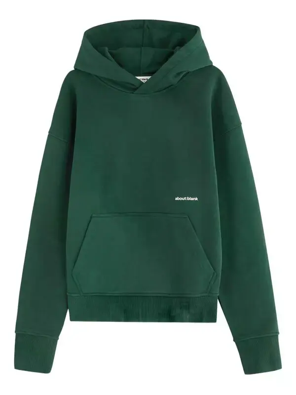 ABOUT:BLANK Long-sleeve Hoodie - Green