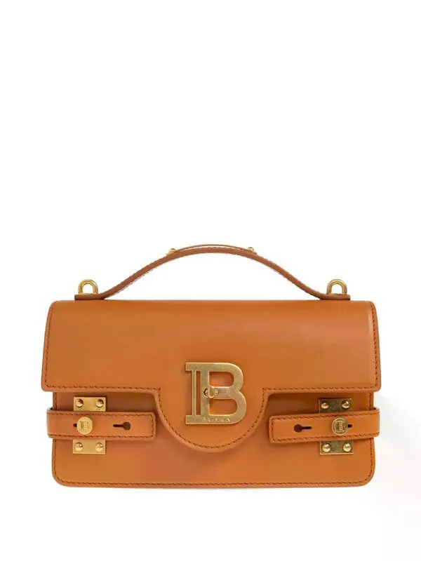 Balmain B-buzz 24 Top-handle Crossbody Bag - Brown