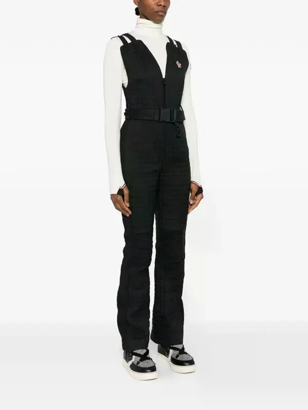 Moncler Quilted Belted Jumpsuit