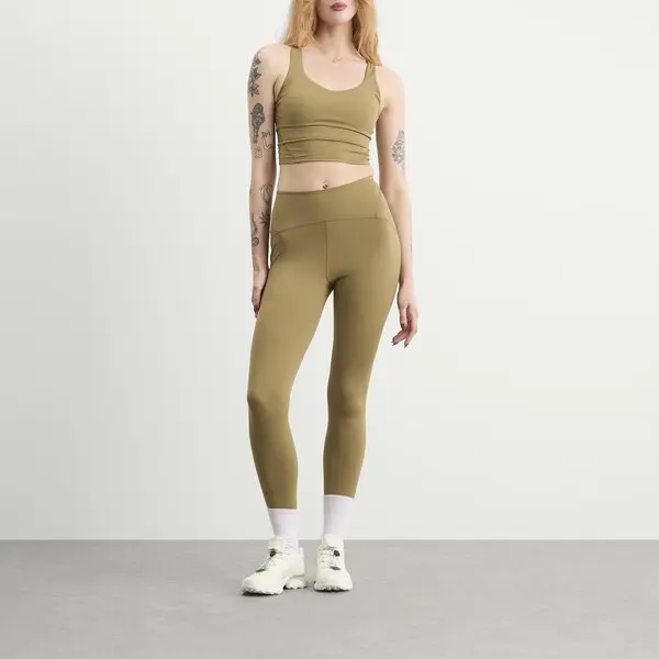 The North Face Jaida Long Line Bra - Cedar