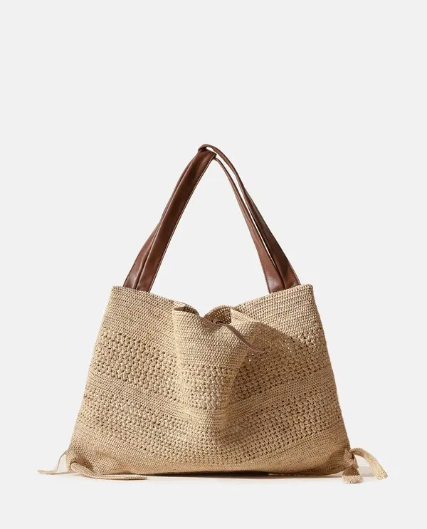 Hereu Cador Raffia Shopping Bag