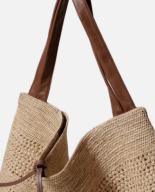 Hereu Cador Raffia Shopping Bag