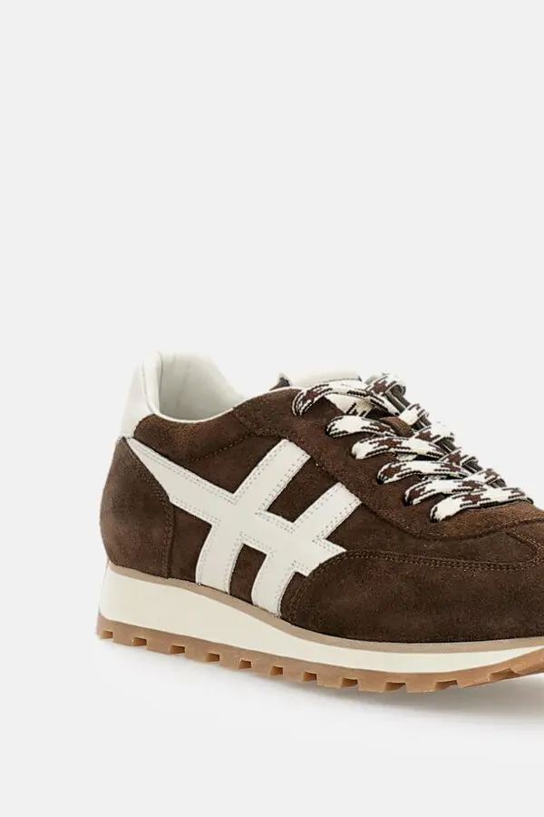 Hogan 86er Suede Sneakers - Brown