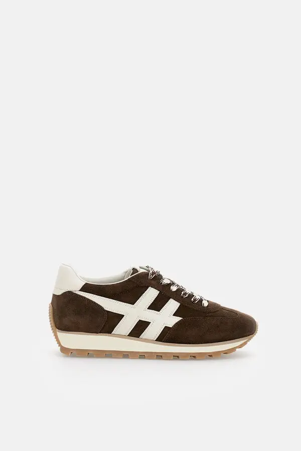 Hogan 86er Suede Sneakers - Brown