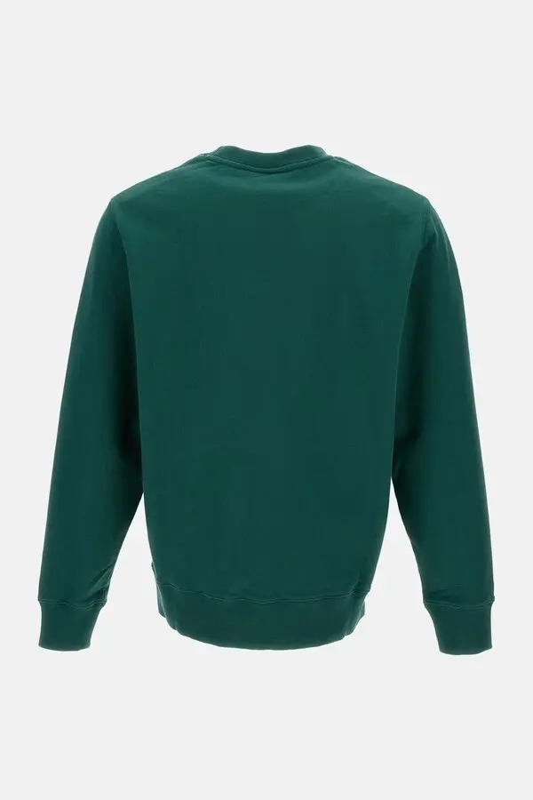 Maison Kitsuné Fox Head Oversized Sweatshirt - Green