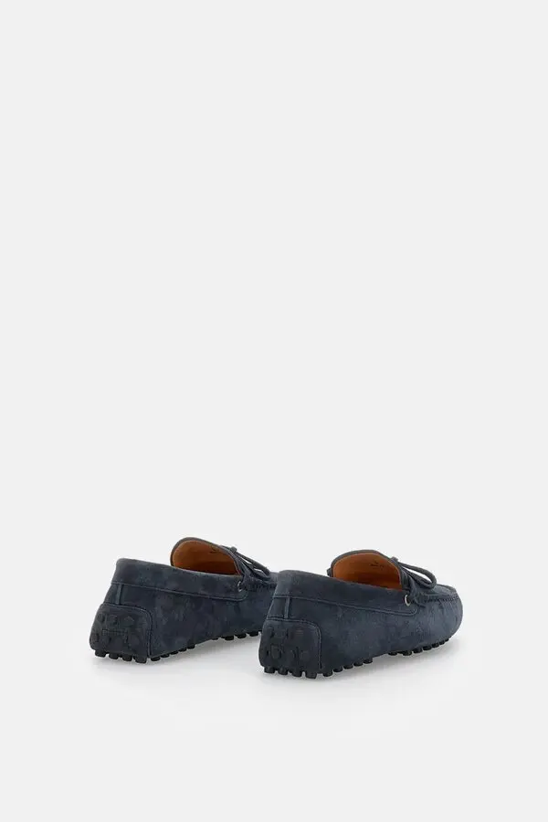 TOD'S Rubber-soled Loafer - Blue