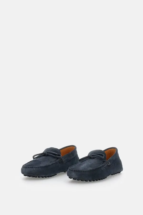 TOD'S Rubber-soled Loafer - Blue